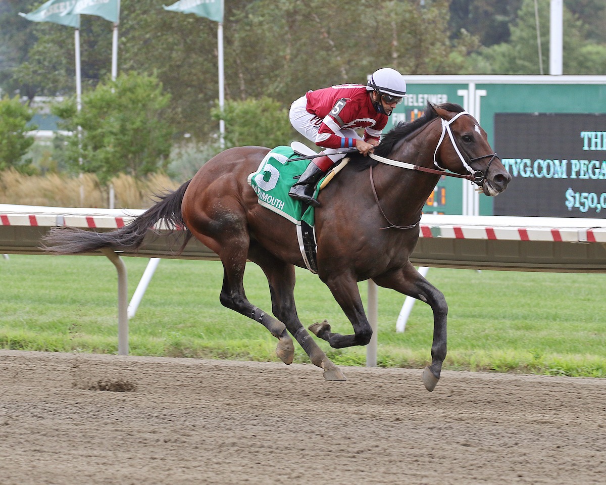 Pneumatic puts in a bullet work in preparation for Preakness - Past The ...