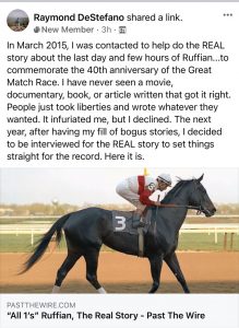 “All 1’s” Ruffian, The Real Story - Past The Wire