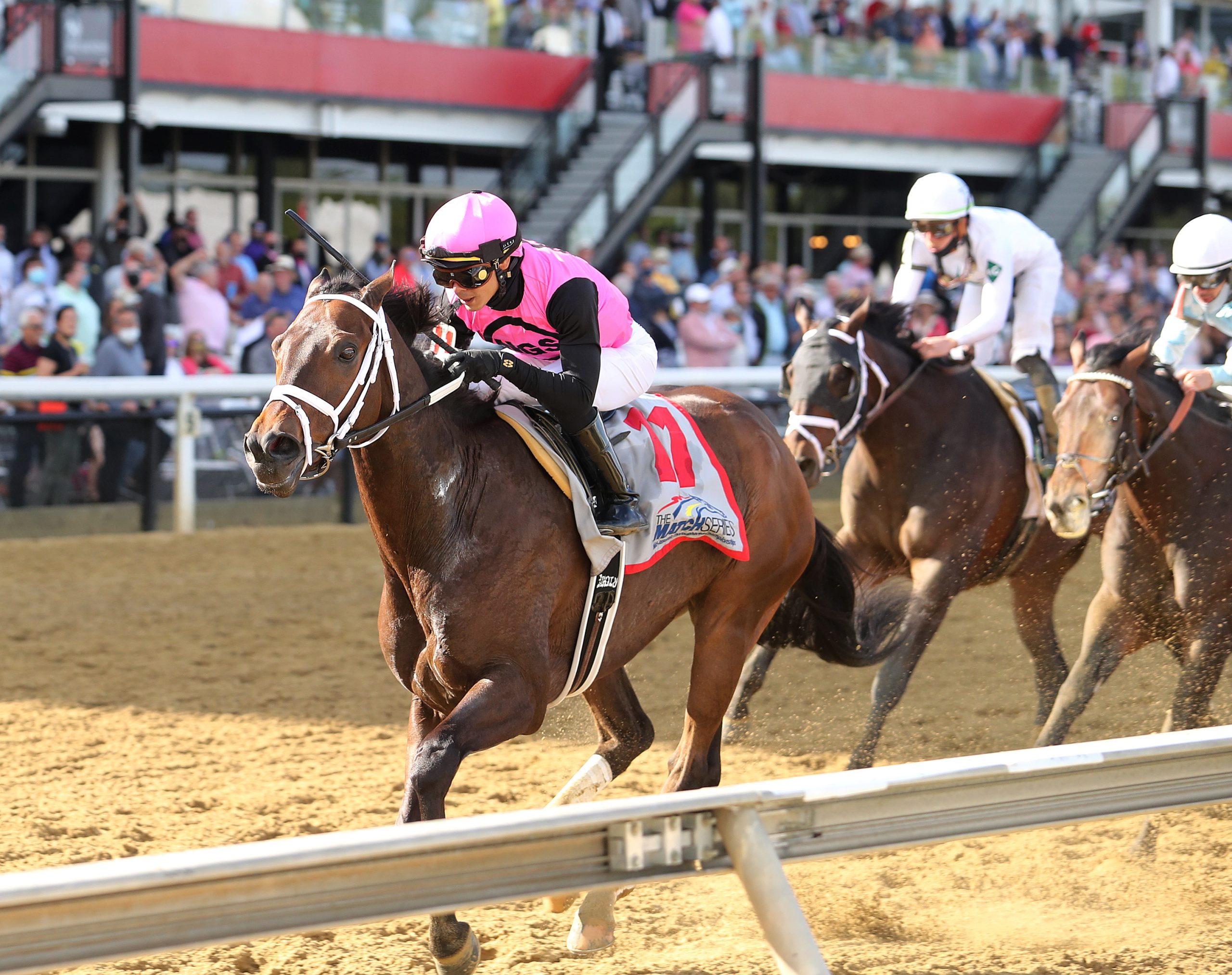 Last Judgment wires $250,000 Pimlico Special (G3) Field - Past The Wire