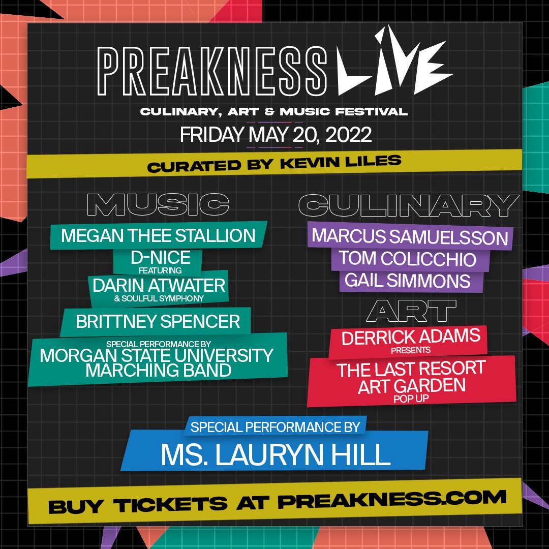 Preakness LIVE Culinary, Art & Music Festival - Past The Wire