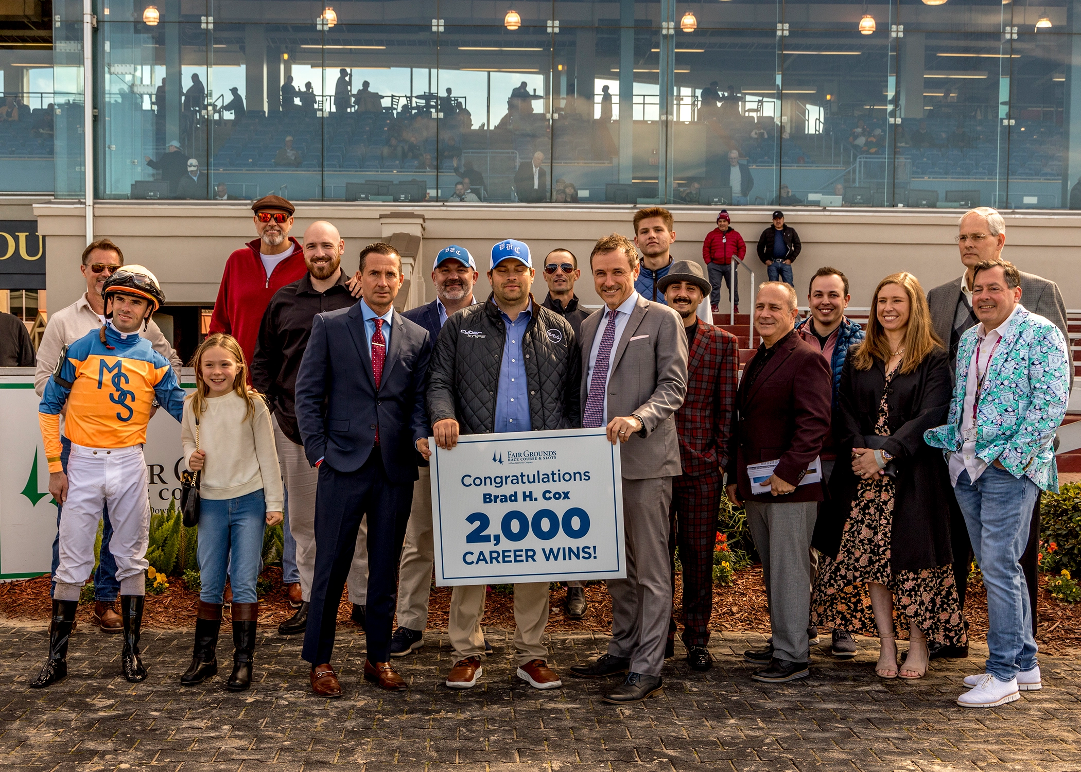 Brad Cox Scores 2,000th Career Win at Fair Grounds - Past The Wire