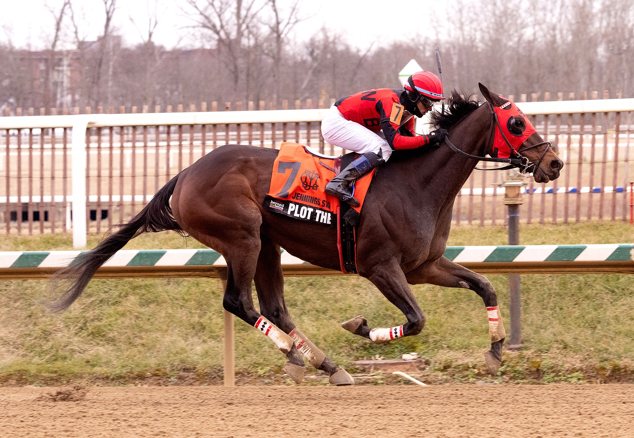 Stakes Winner Plot the Dots Returns in Sunday Feature - Past The Wire