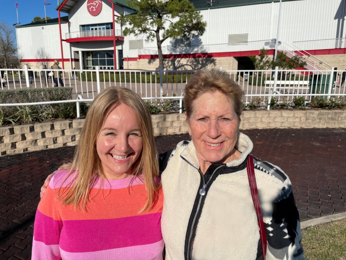 Two Leading Ladies of Texas Thoroughbred Racing - Past The Wire