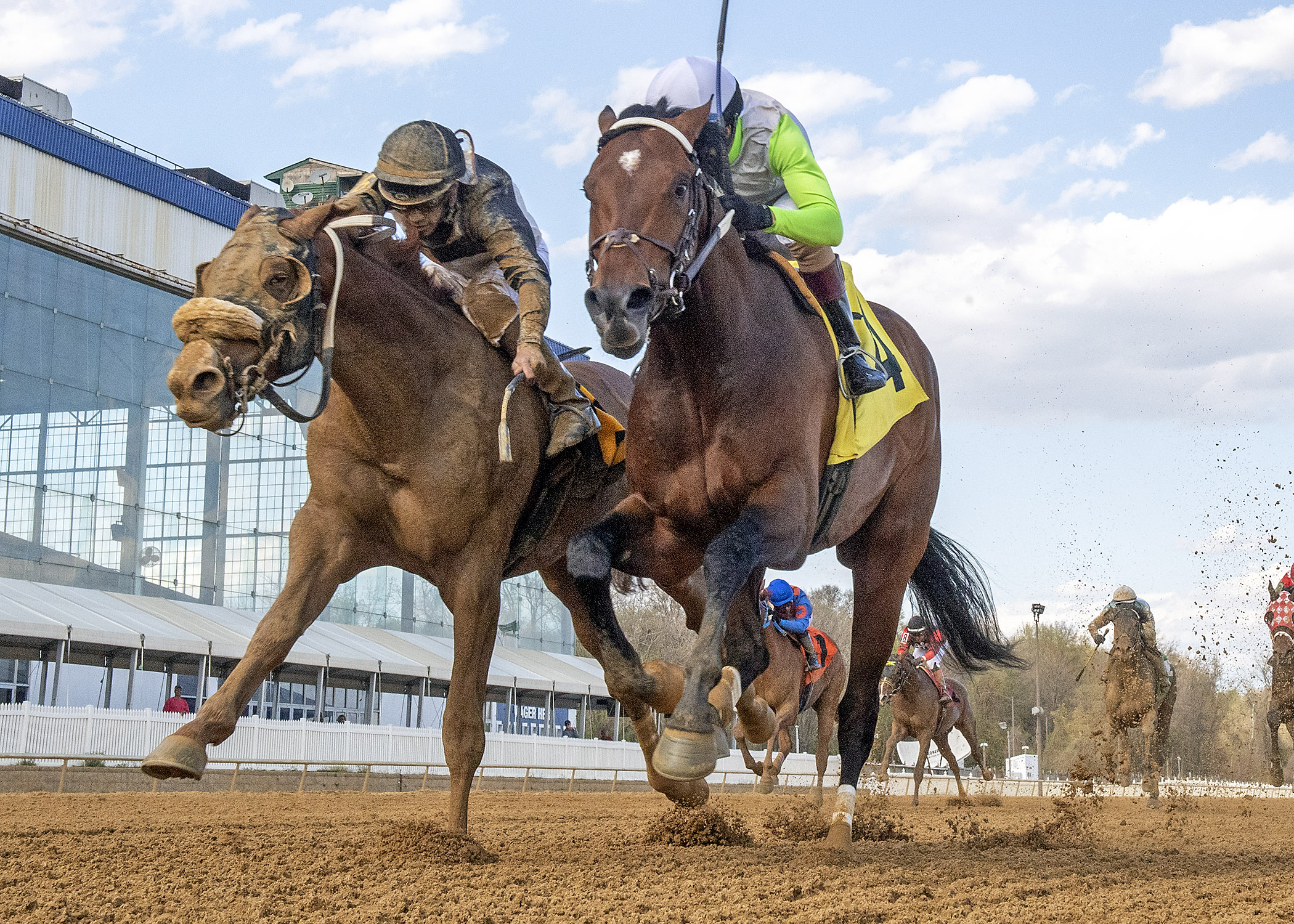 ’22 Tesio Champ, Joe, Nearing 4YO Debut - Past The Wire