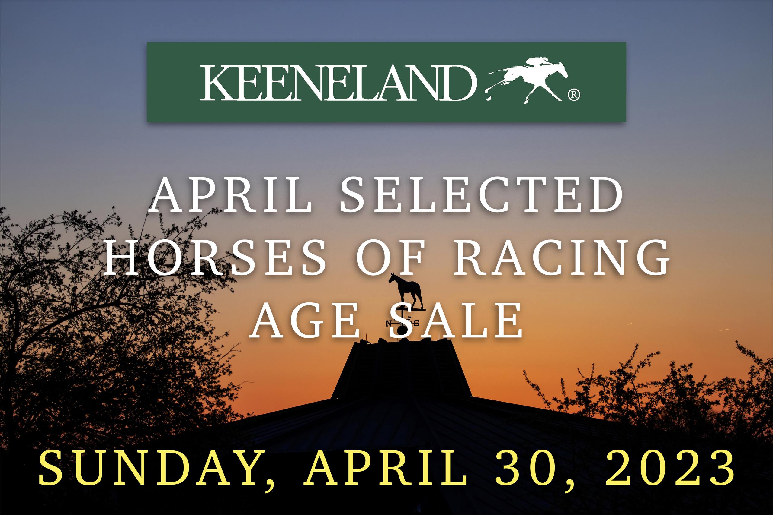 Keeneland April Selected Horses of Racing Age Sale is Sunday - Past The ...