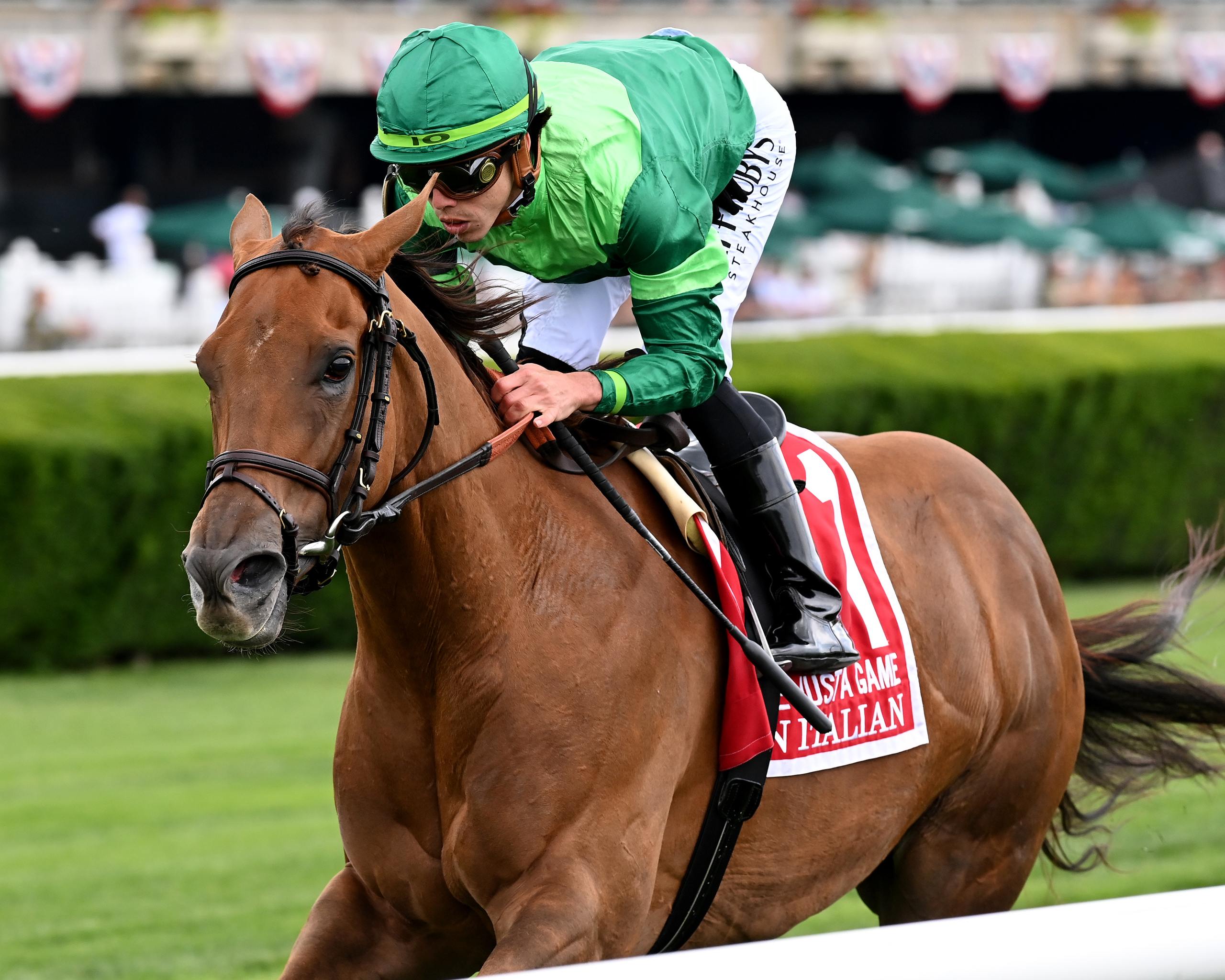 In Italian Makes Easy Work of G1 Just a Game - Past The Wire
