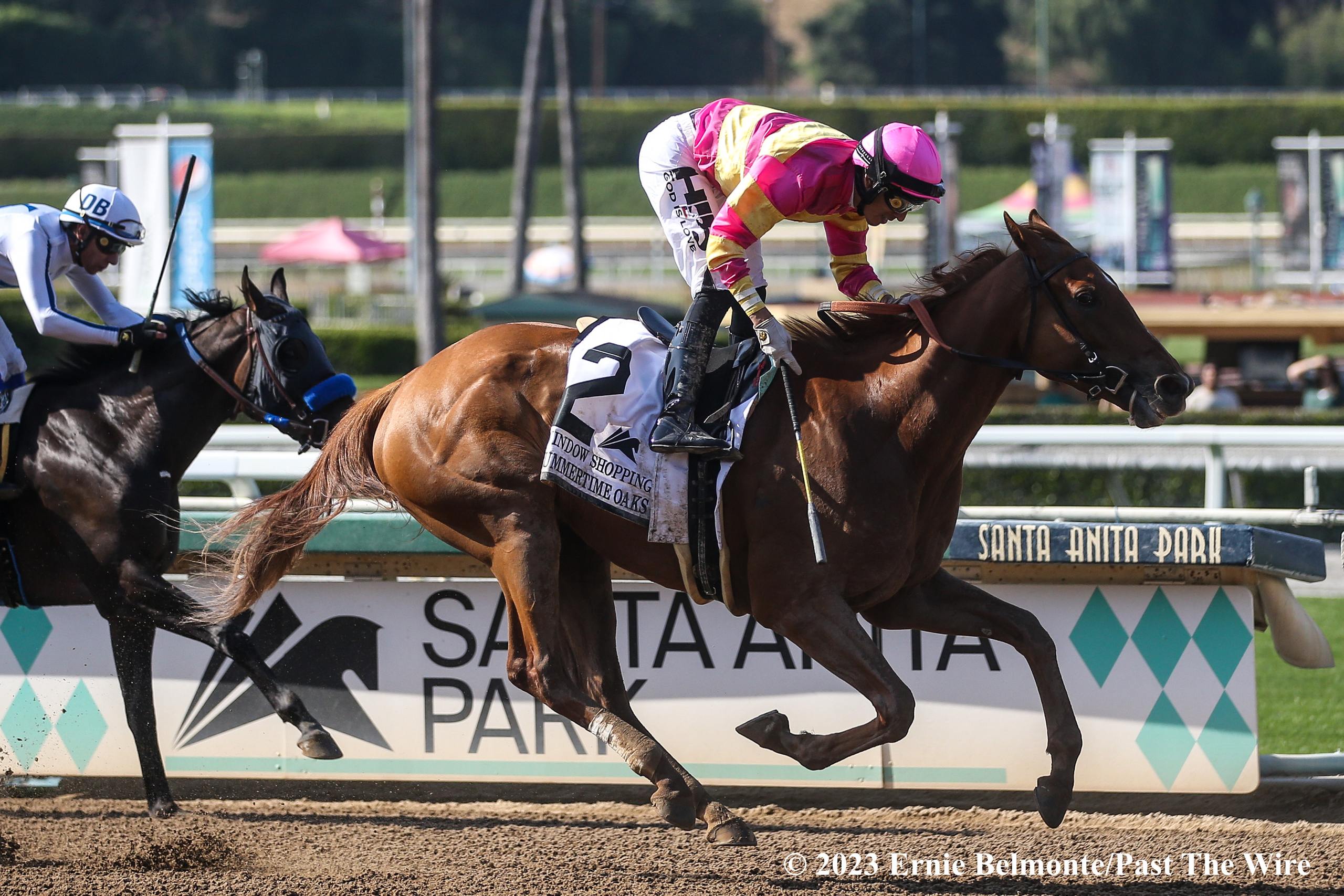 Window Shopping Proves Best in G2 Summertime Oaks - Past The Wire