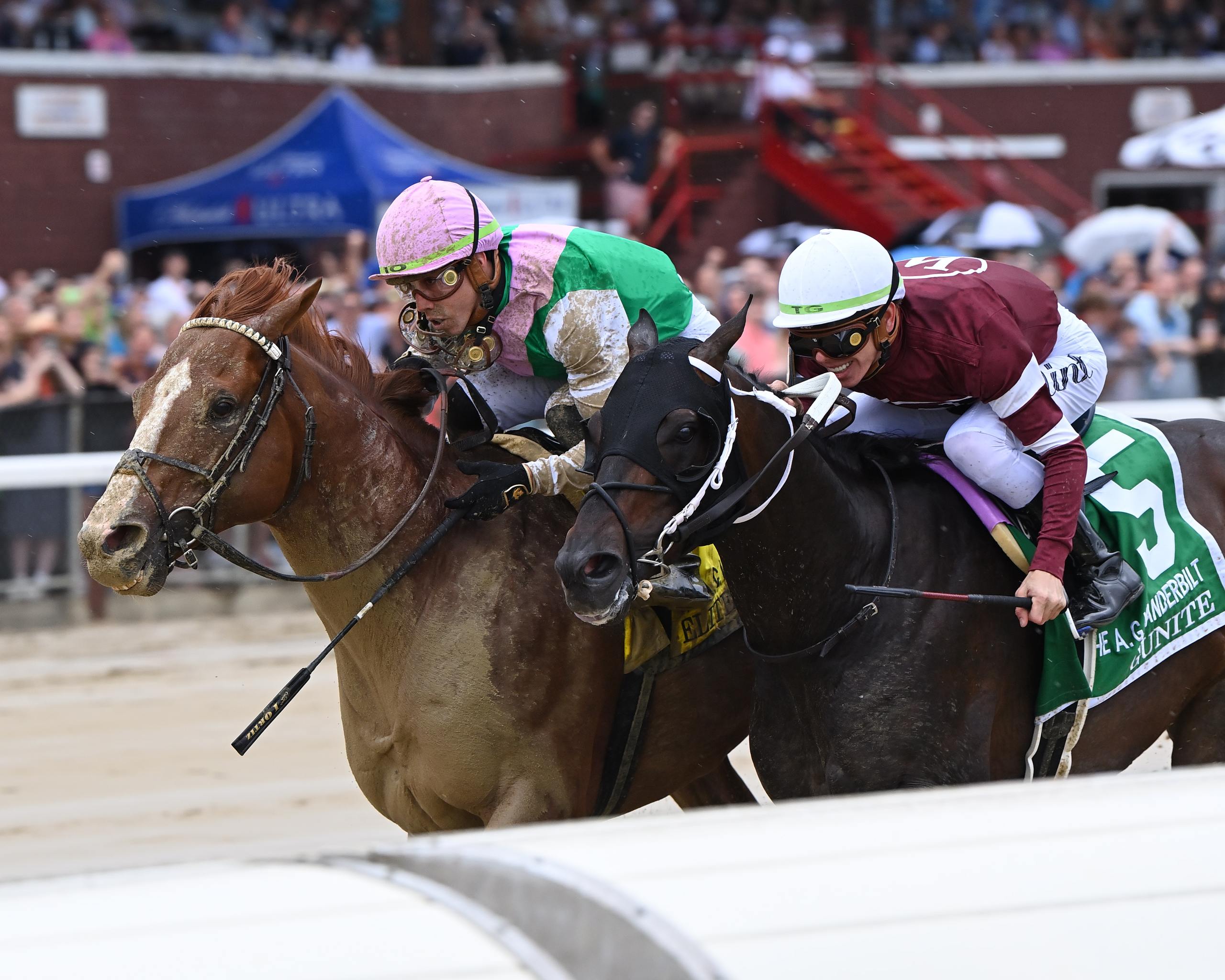 Elite Power Dramatic Victory in G1 Vanderbilt - Past The Wire