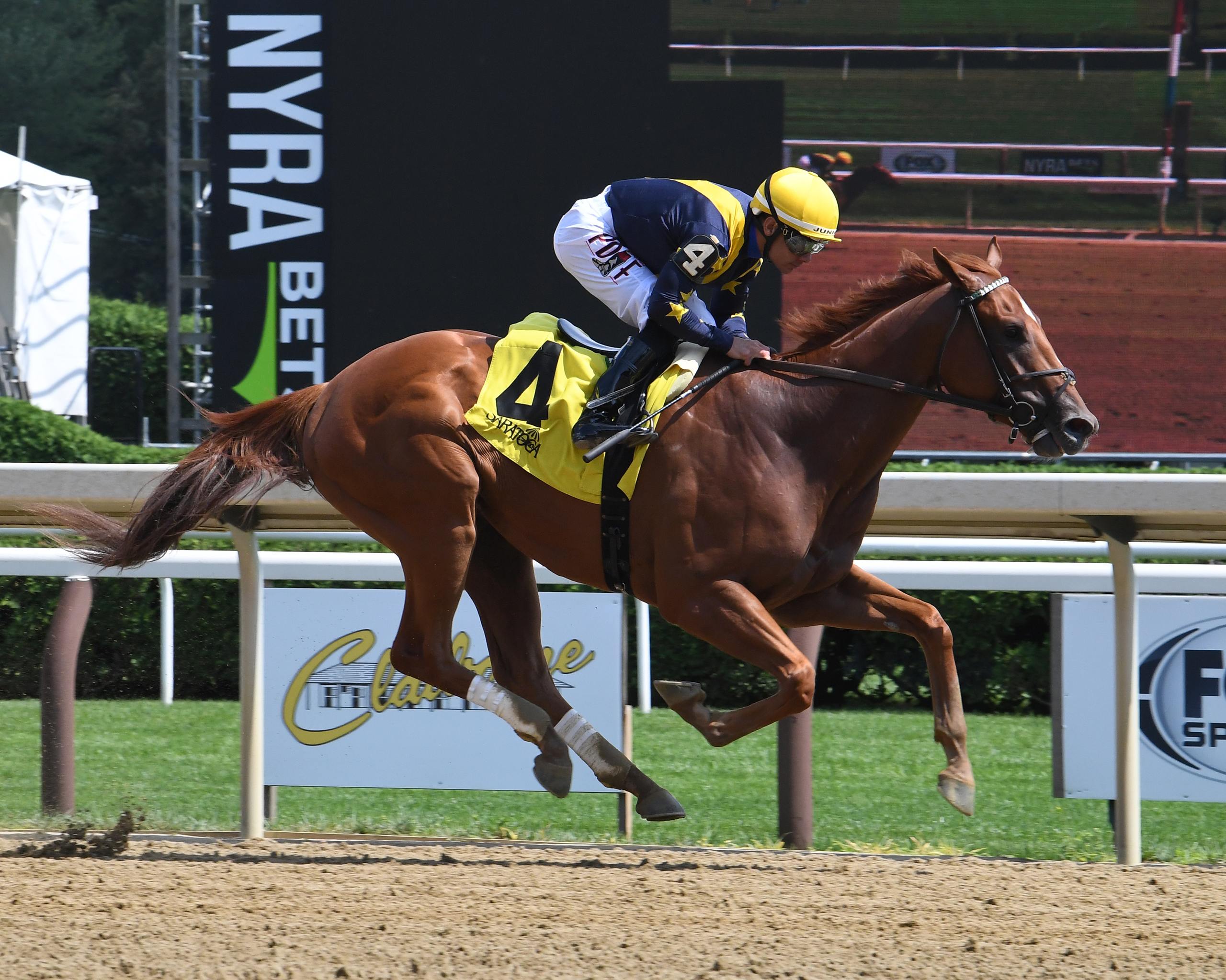 Scotland Never Looks Back, Triumphs in $135K Curlin - Past The Wire