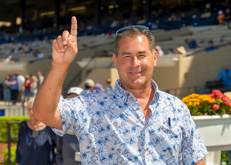 Brian Koriner 1,000th Career Win at Del Mar - Past The Wire