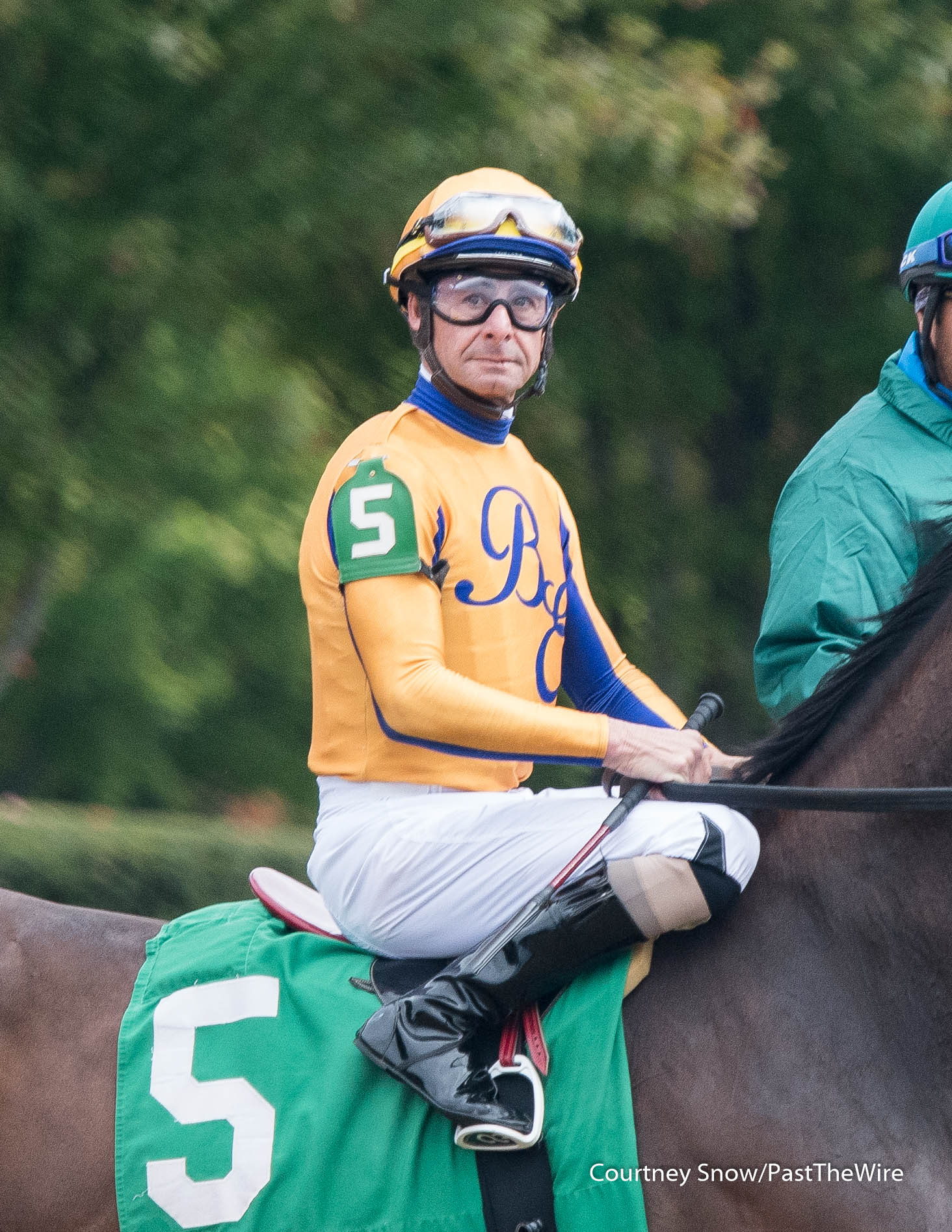 Jockey Corey Lanerie Records 5,000th Career Win - Past The Wire