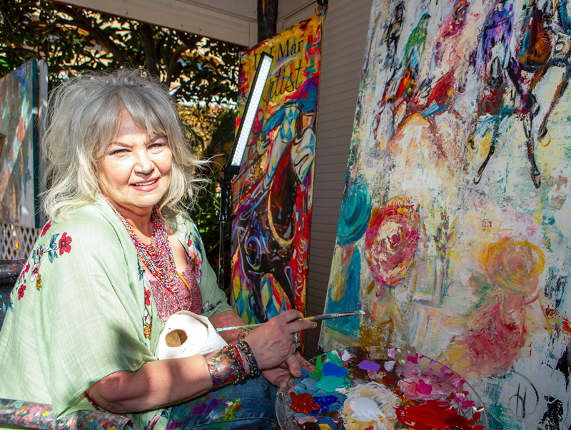 Heather Roddy: Capturing Del Mar One Painting at a Time - Past The Wire