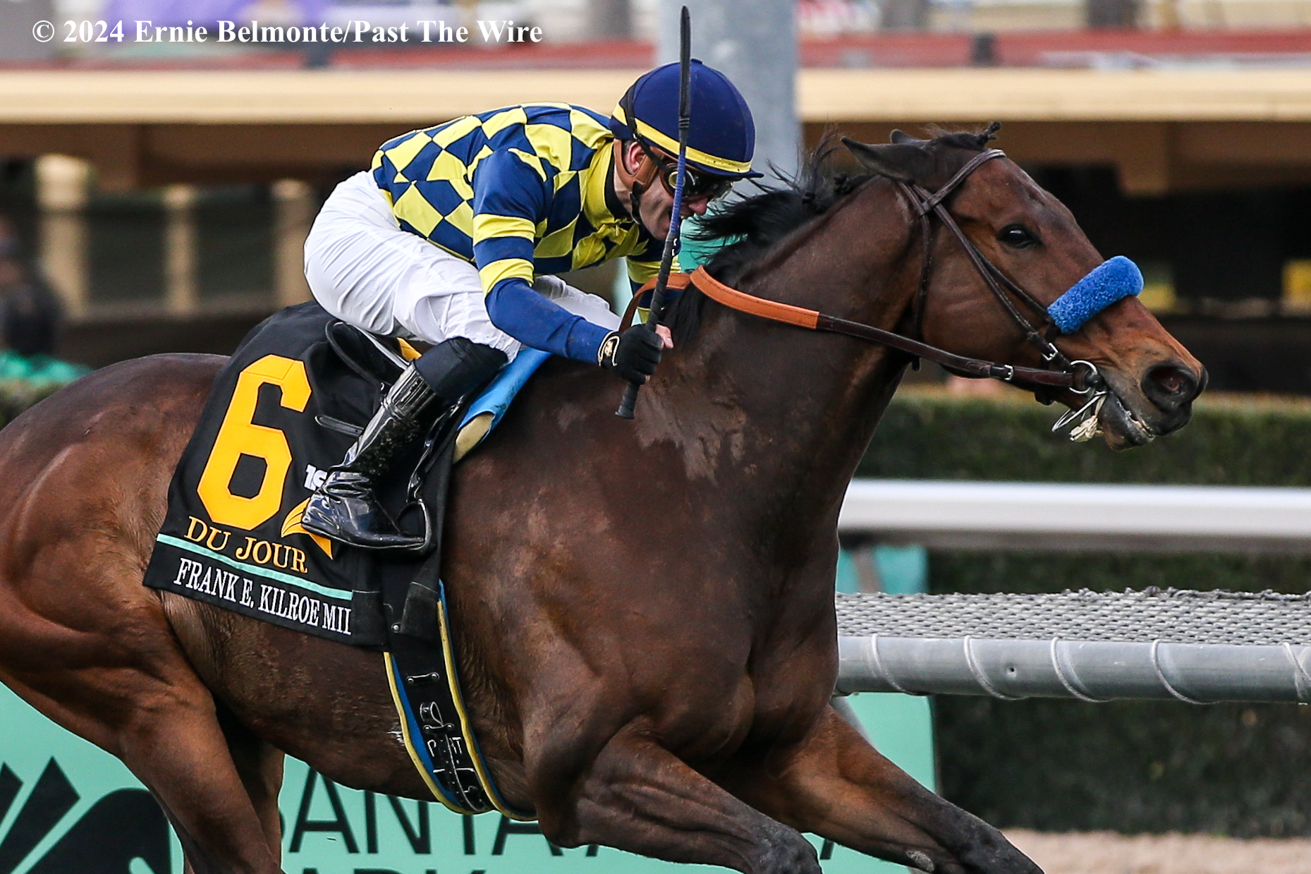 Du Jour Kicks Home a Clear Winner of G1 Frank E. Kilroe Mile - Past The ...