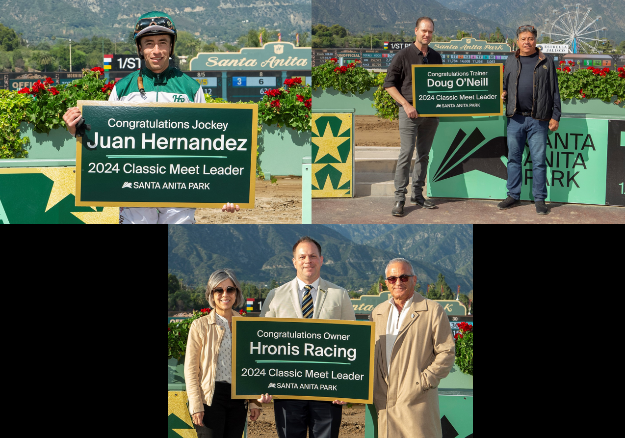 Hernandez, O’Neill & Hronis Racing Top Classic Meet - Past The Wire