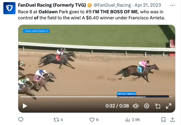 Trainer Greg Compton, His Own Boss - Past The Wire