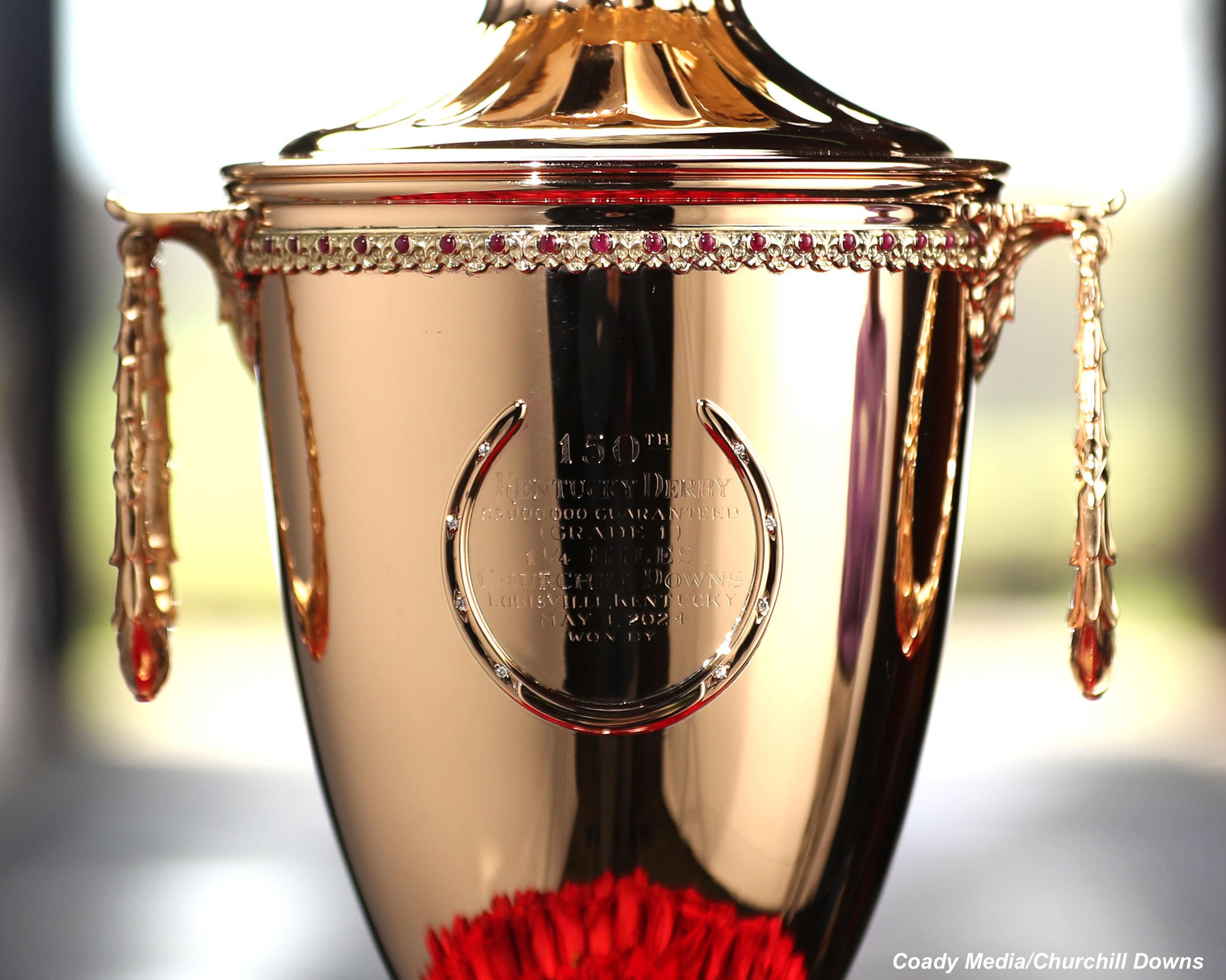 KyDerby150 Engraved Trophies Presentation Saturday - Past The Wire