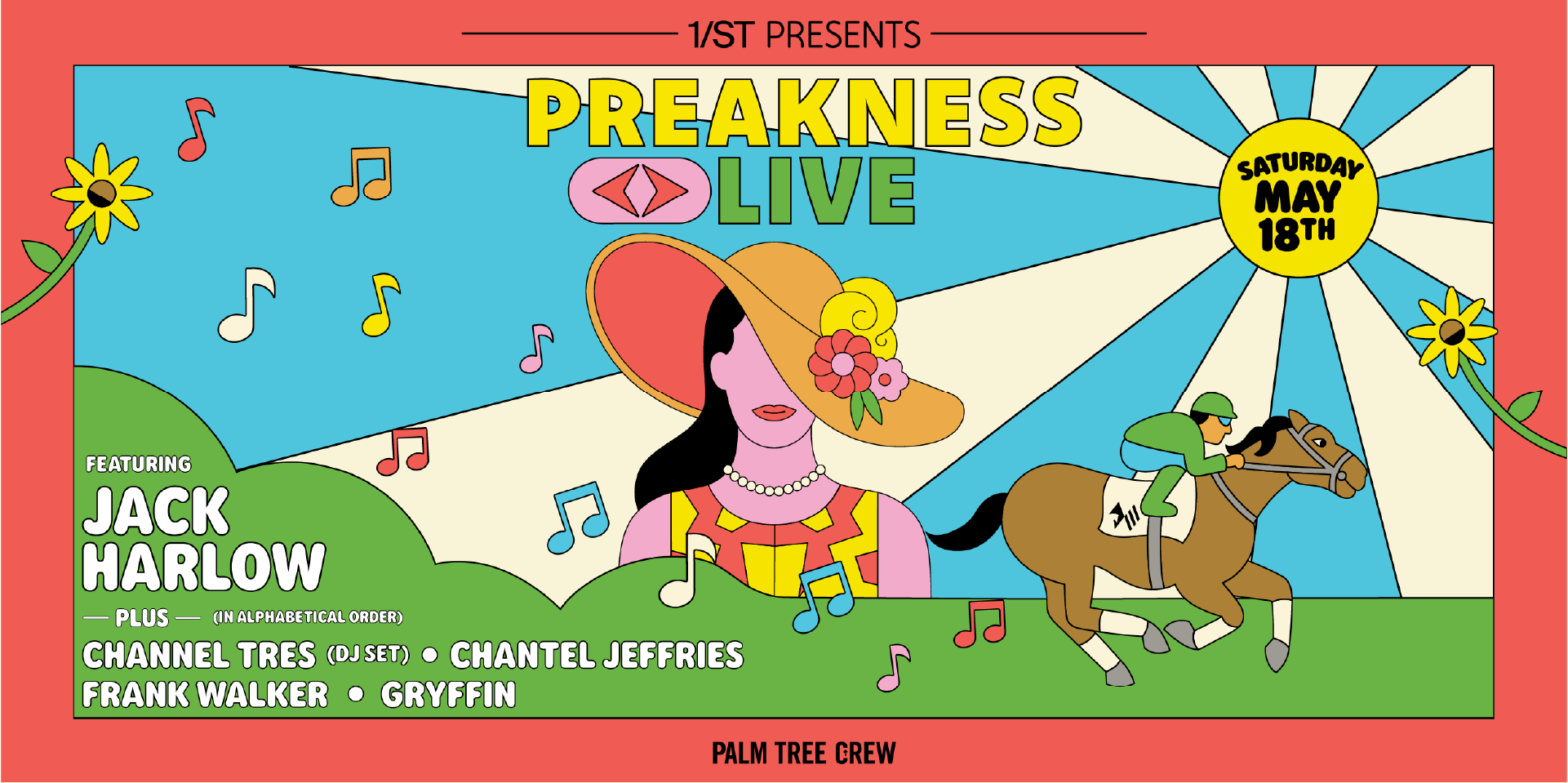 Jack Harlow To Headline Preakness LIVE! - Past The Wire