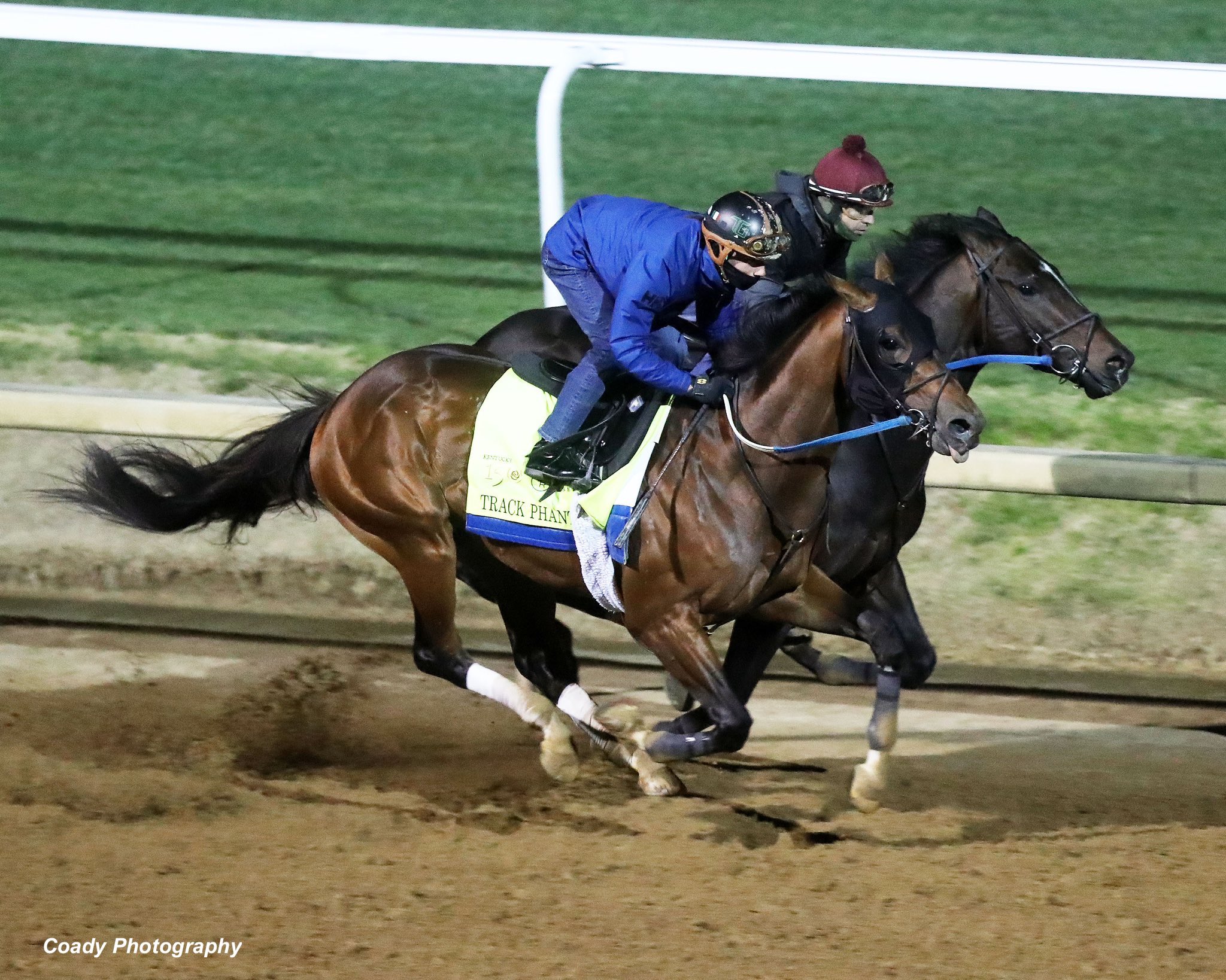 KyDerby150: Track Phantom Cruises 5F in 1:00.80 - Past The Wire