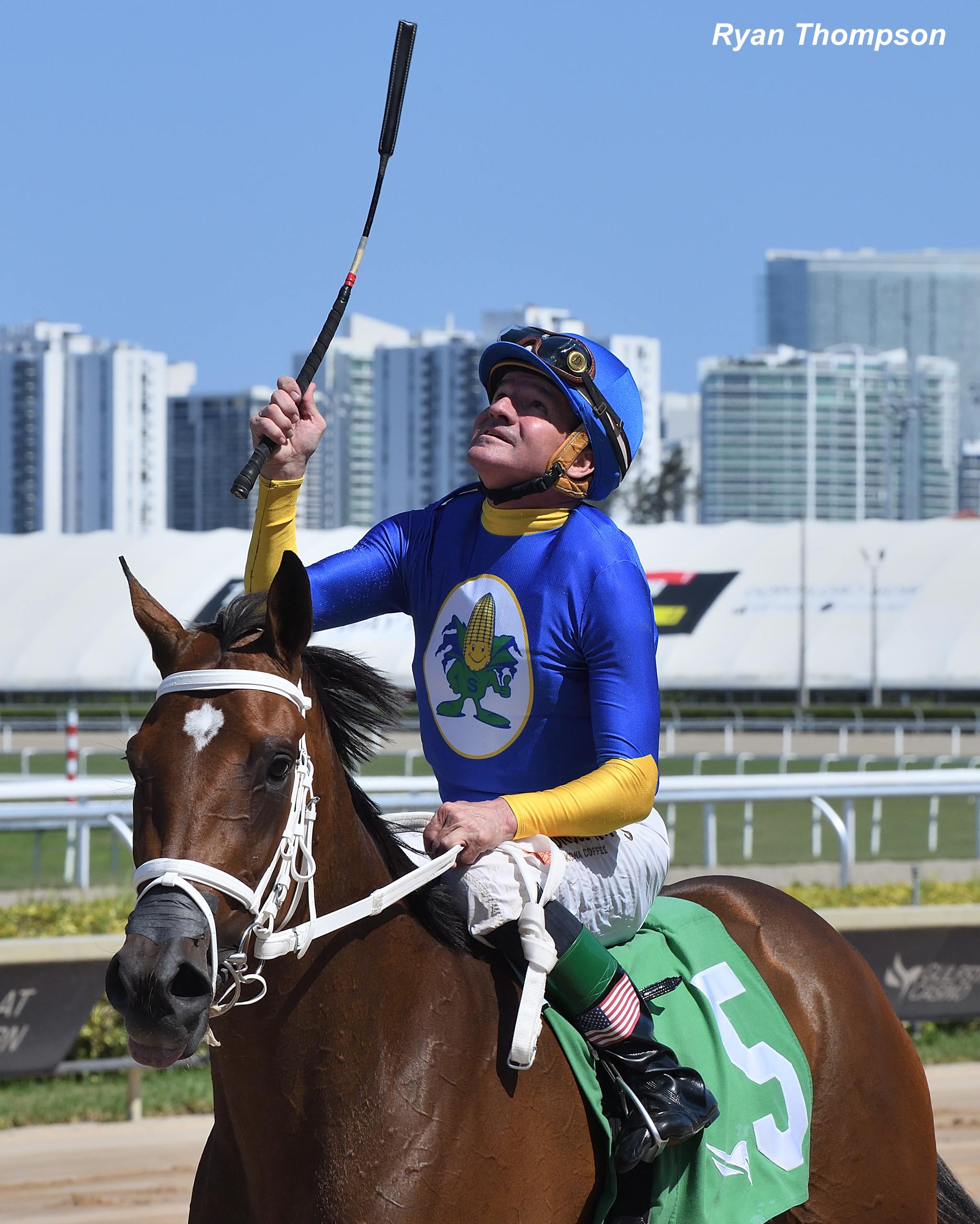 Desormeaux Makes Gulfstream Visit a Winning One - Past The Wire