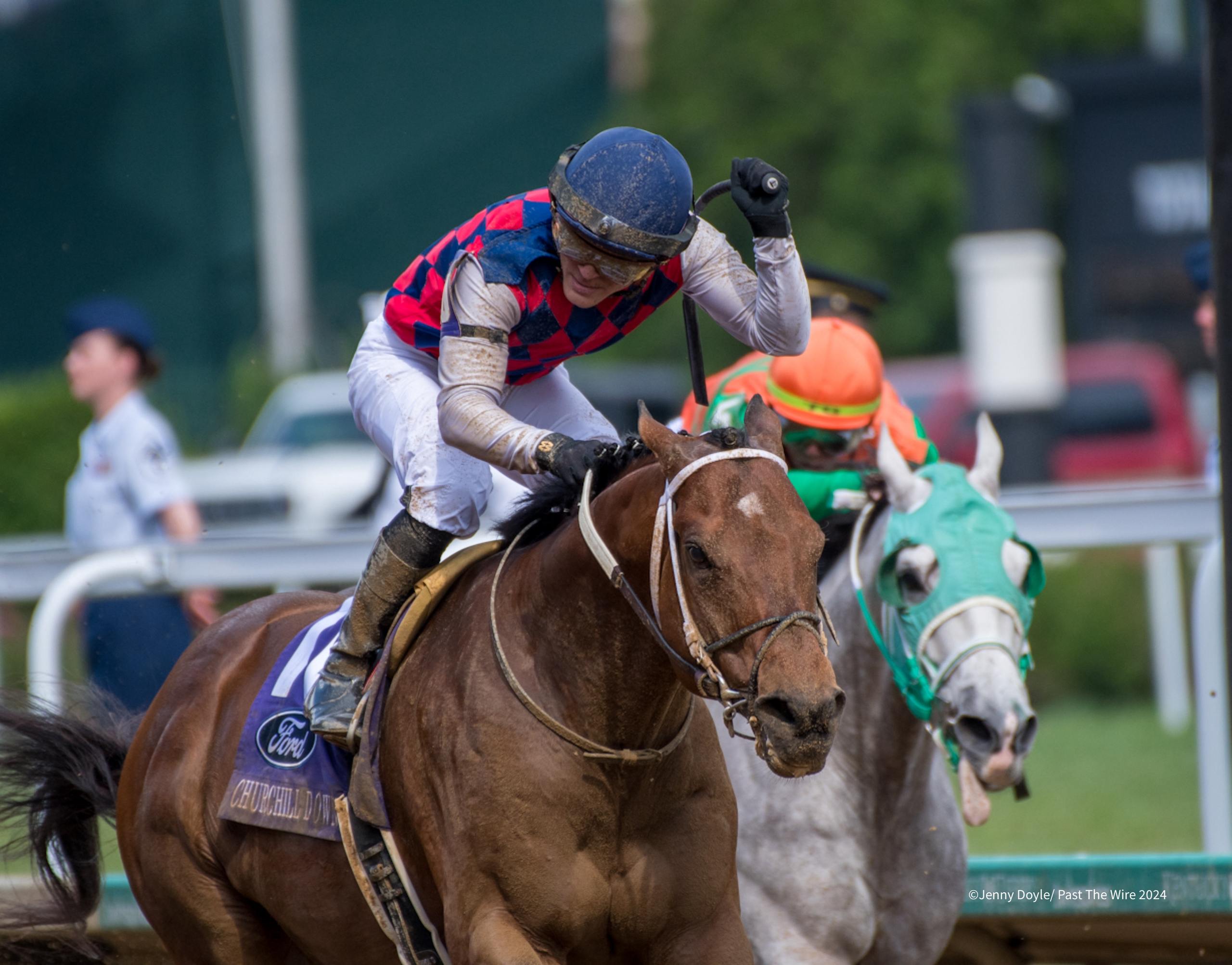 Gun Pilot On Target In Churchill Downs Stakes - Past The Wire