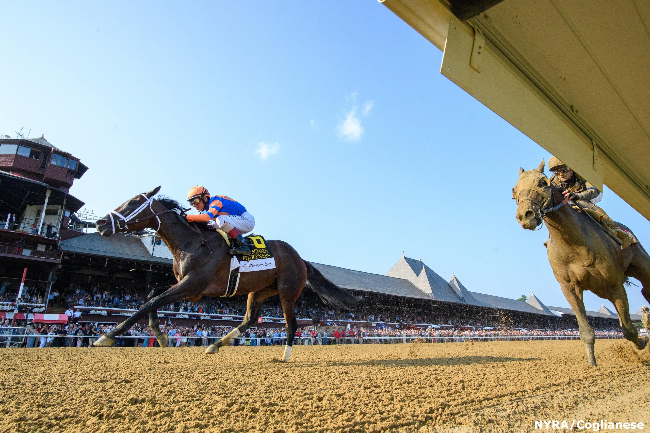 Fierceness Secures Victory in G2 Jim Dandy - Past The Wire