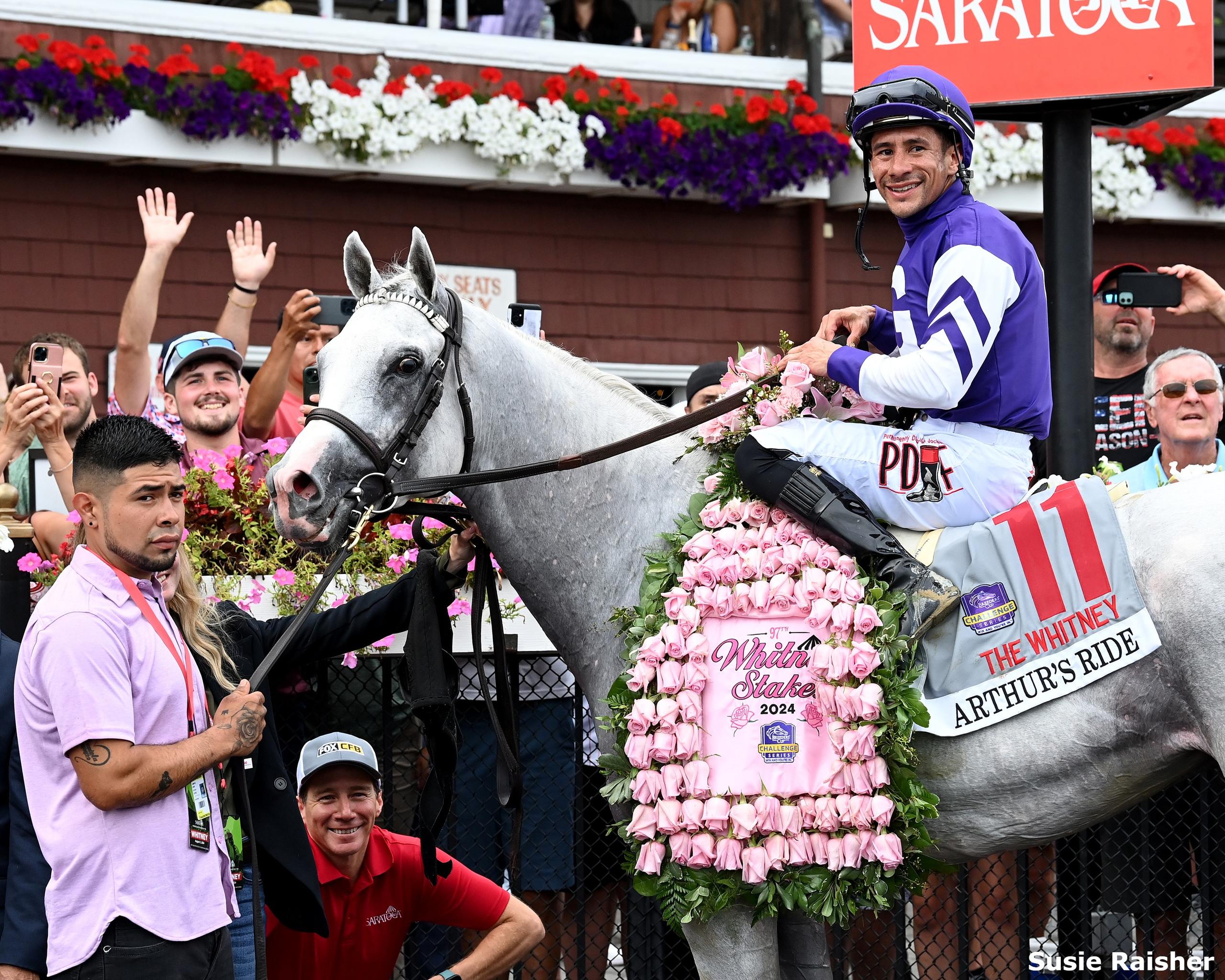 Arthur’s Ride Looks to Score in G1 Jockey Club Gold Cup - Past The Wire