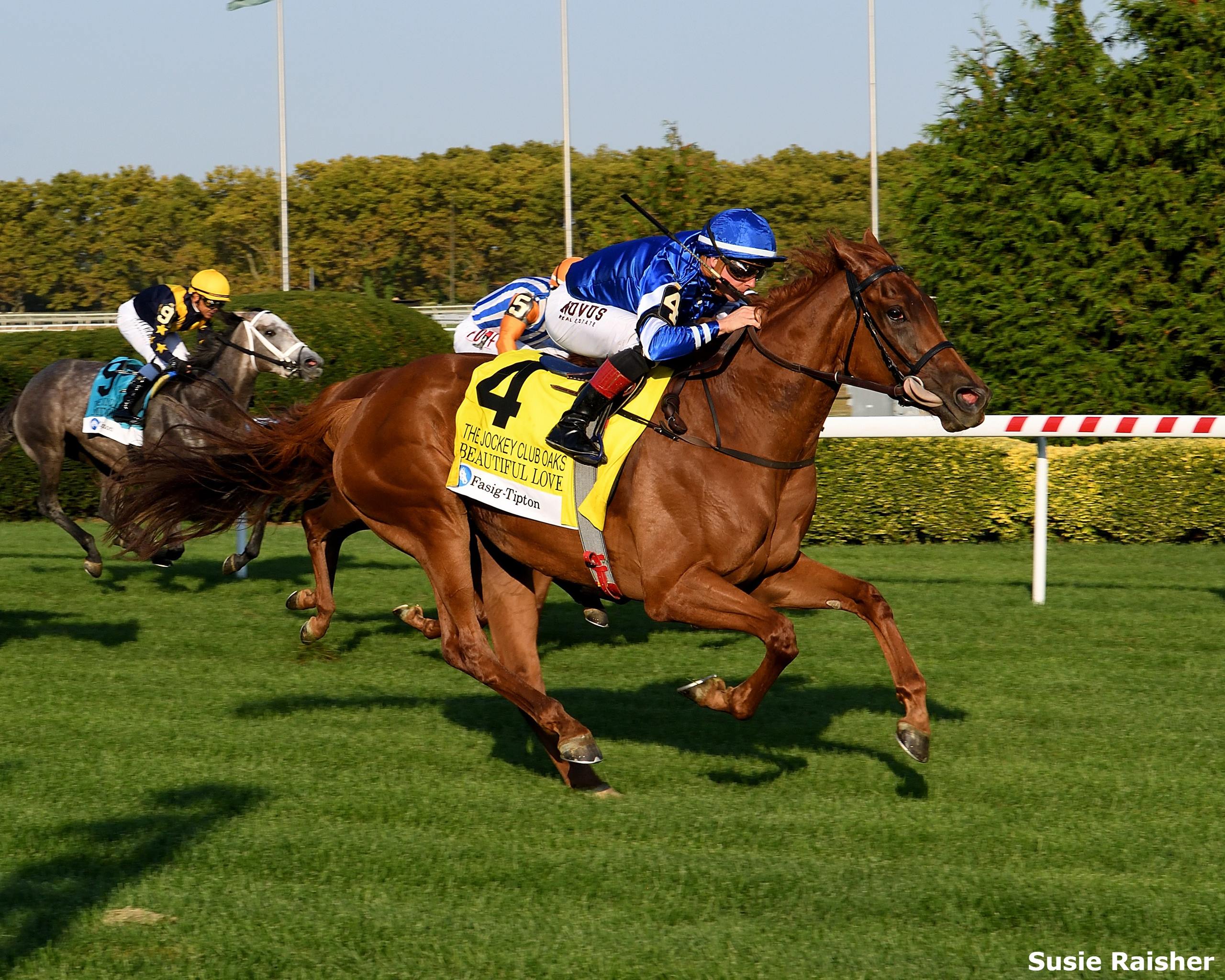 The Jockey Club Oaks, Thorograph Patterns - Past The Wire