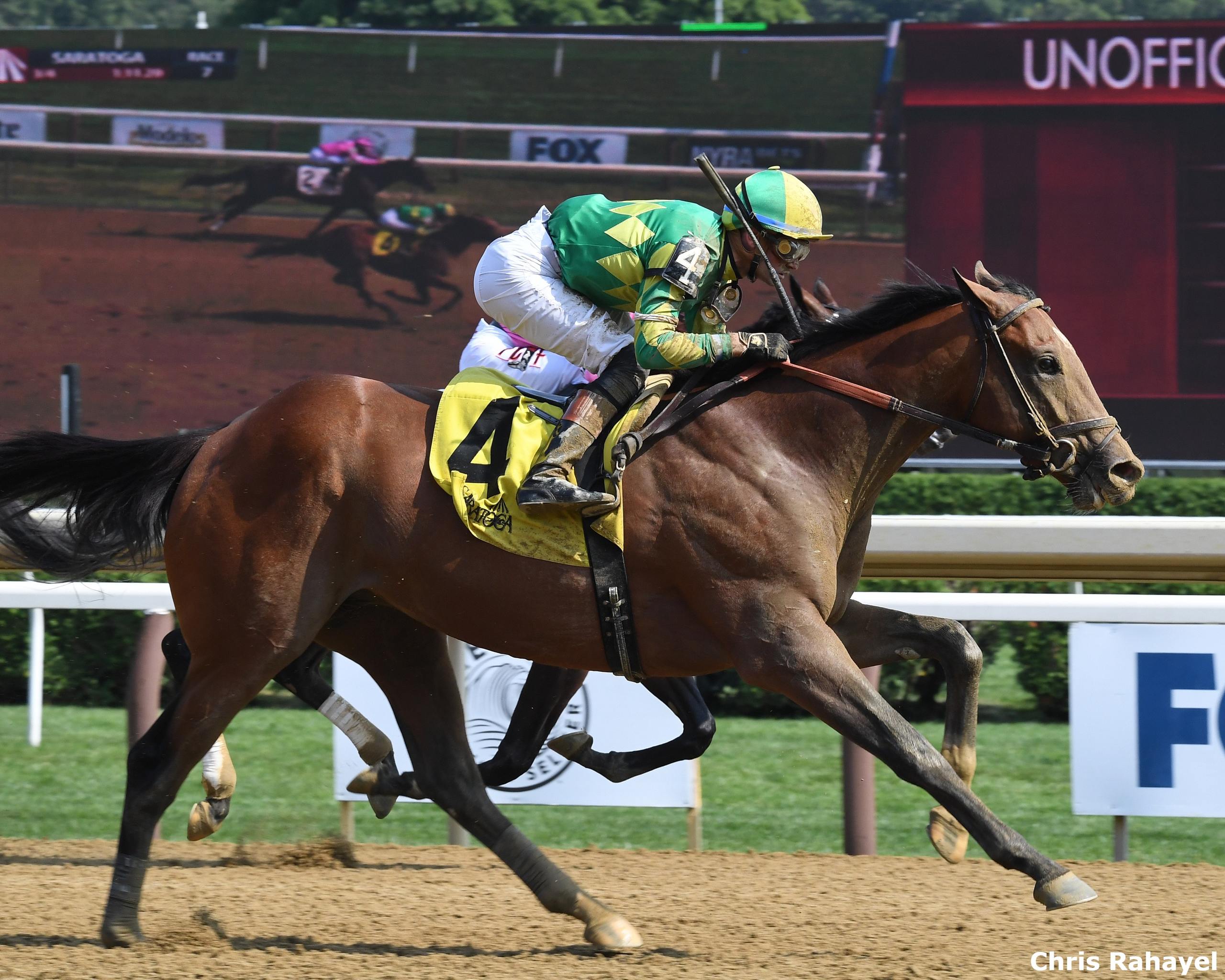Chancer McPatrick Headlines G1 Champagne - Past The Wire