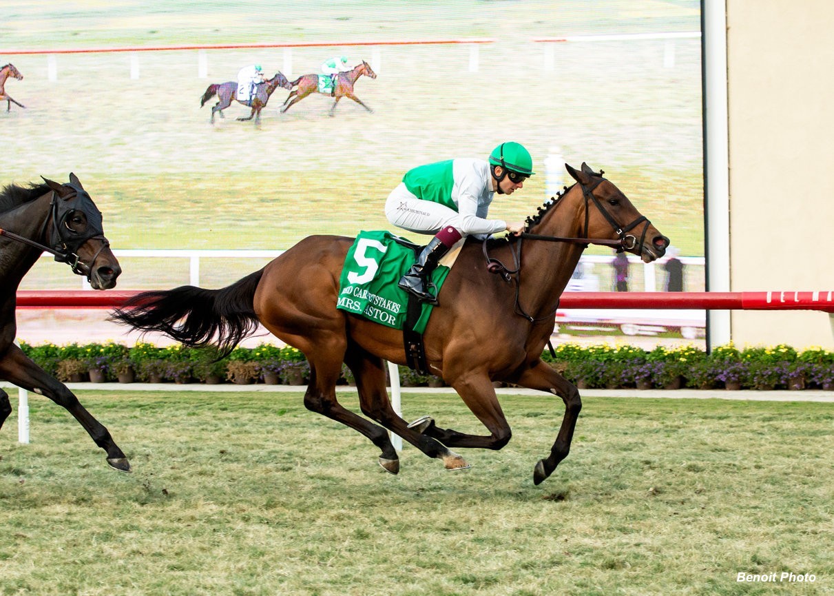 GIII Frankel: Thomas Starts 3 Incl. Mrs. Astor - Past The Wire