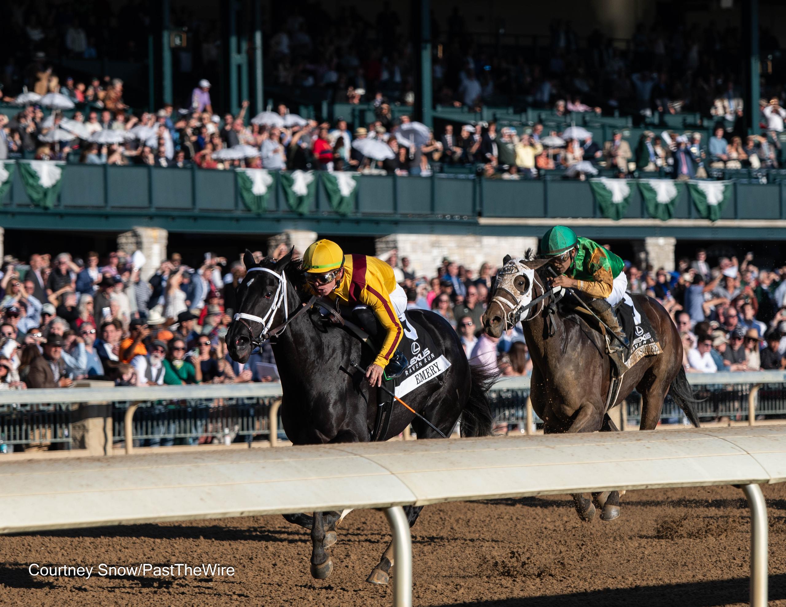 The Ravens Run by the Thoro-Graph Numbers and Patterns - Past The Wire