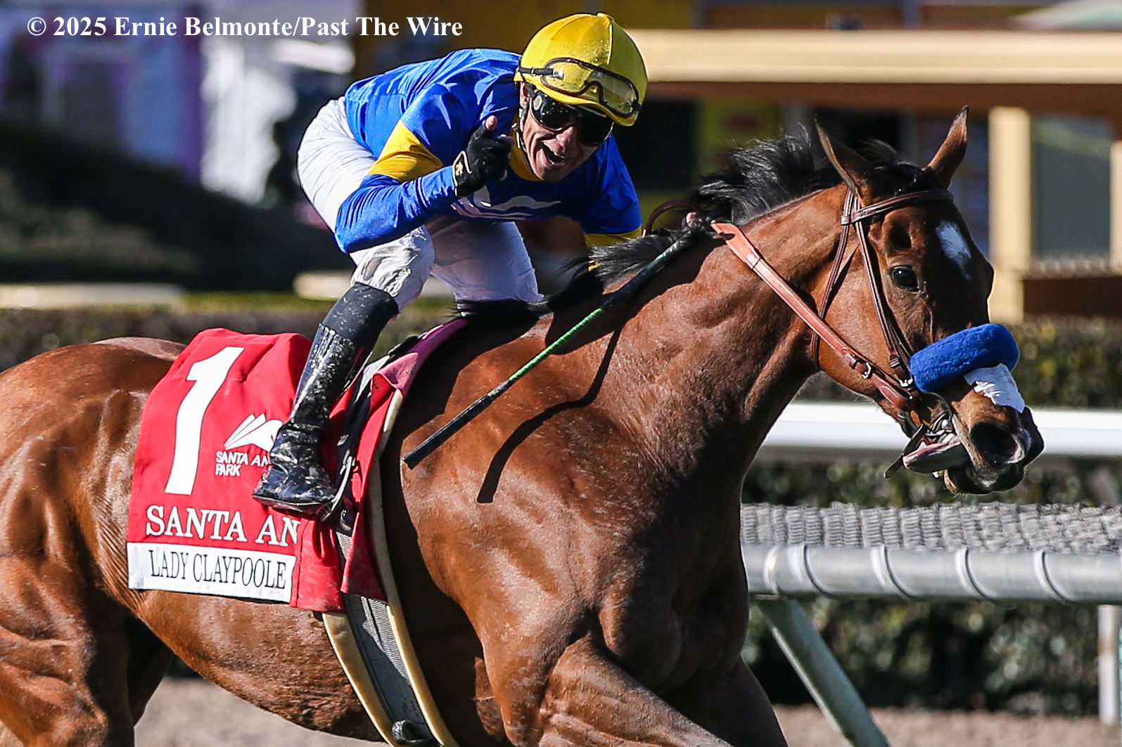 Lady Claypoole Elegantly Rallies in Santa Ana - Past The Wire
