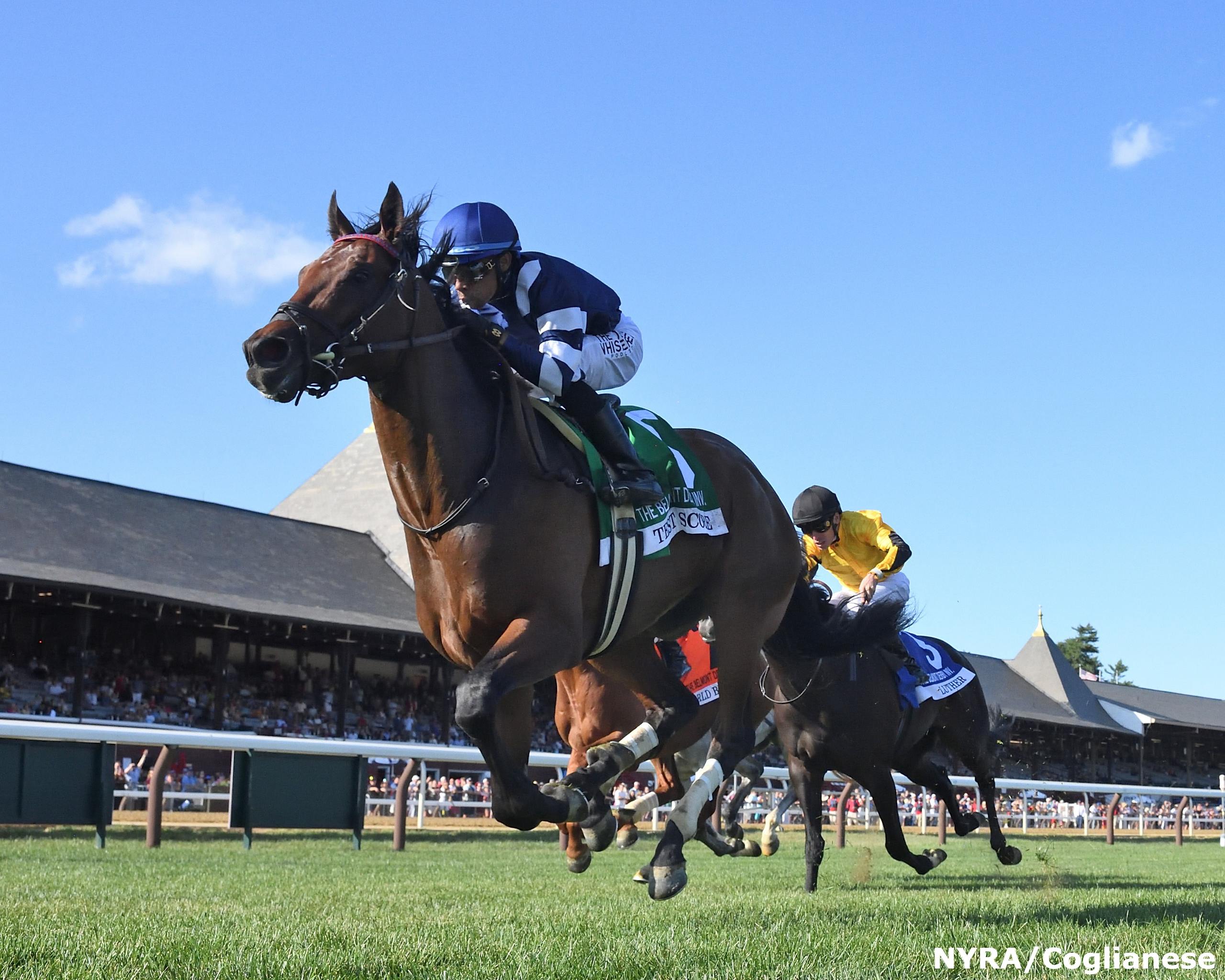 Test Score Heads Dynamic Field in G1 Saratoga Derby - Past The Wire