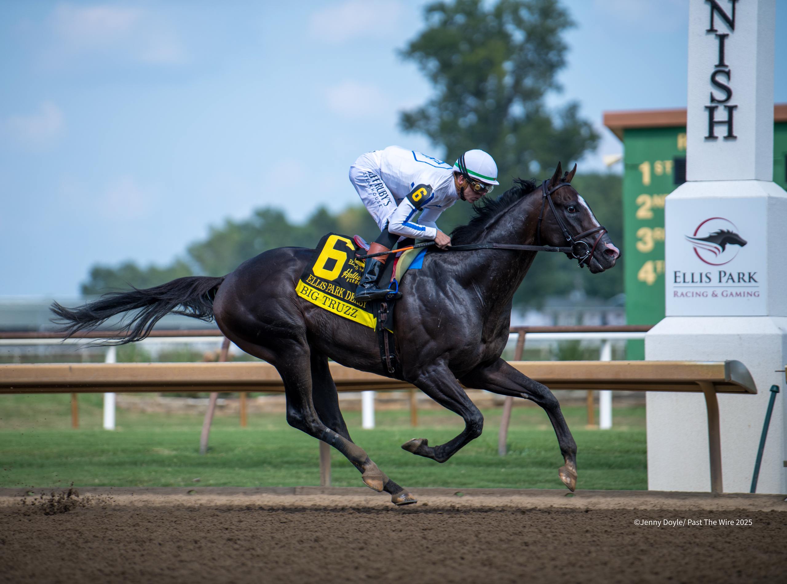 Big Truzz Gets Big Win in Ellis Park Derby - Past The Wire