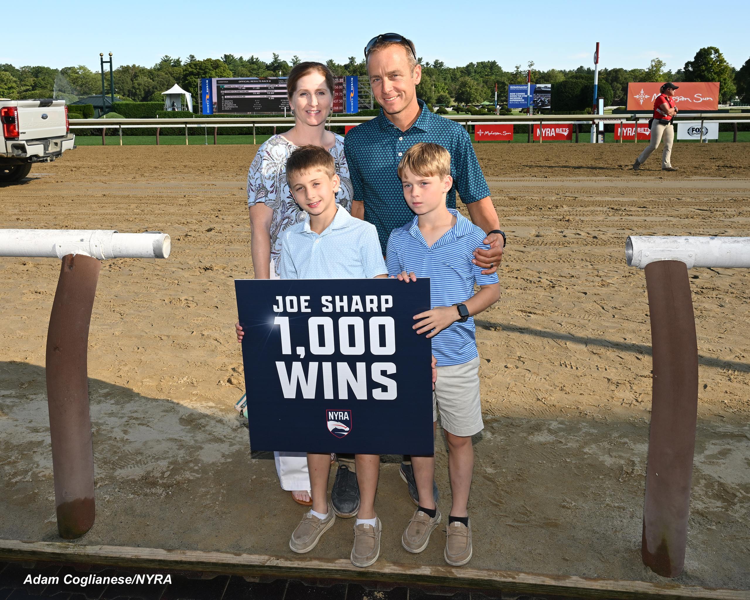 Joe Sharp Reaches Milestone At Ellis Park - Past The Wire