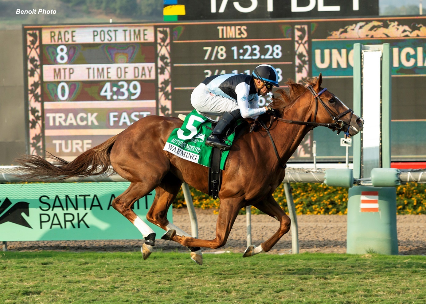 Warming Heats Up G3 Autumn Miss - Past The Wire