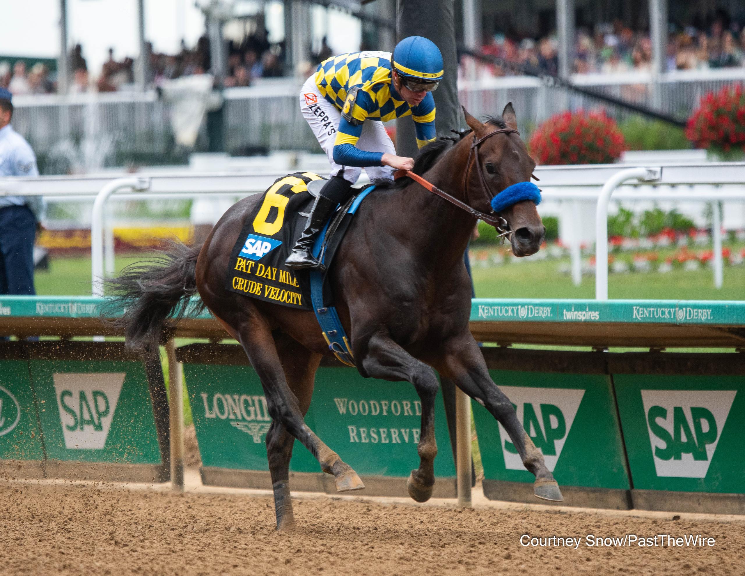 Crude Velocity tops G1 Woody Stephens - Past The Wire