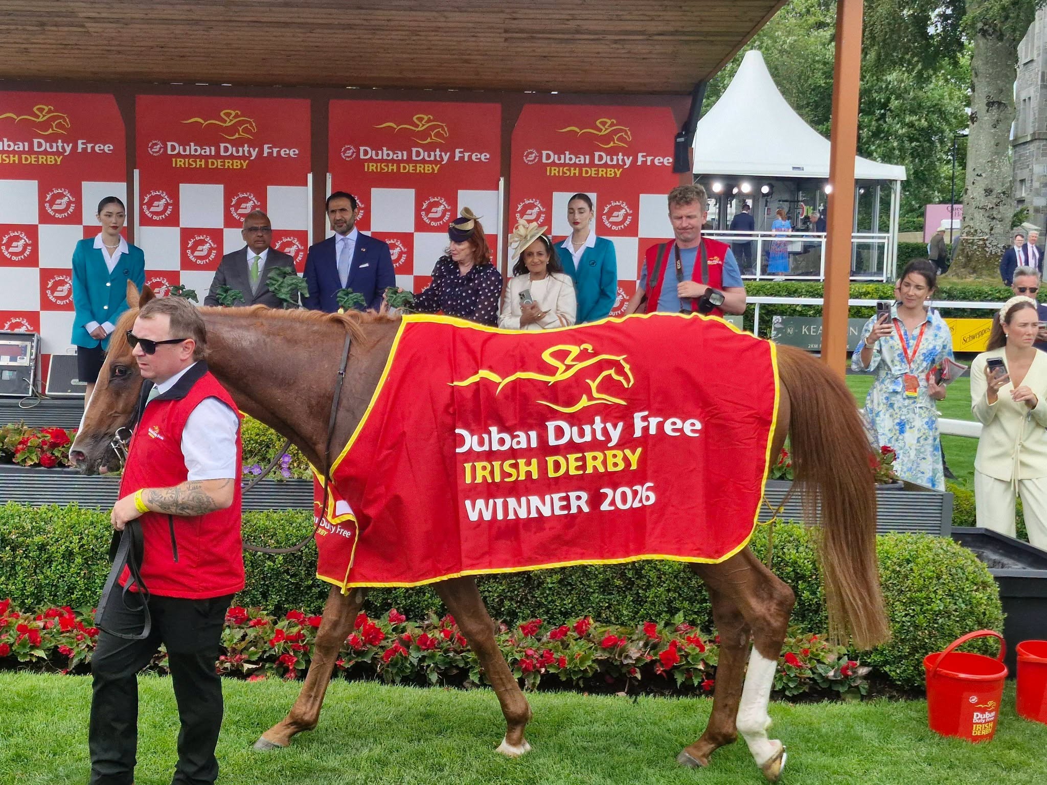 O’Brien/Coolmore Irish Derby Trifecta - Past The Wire